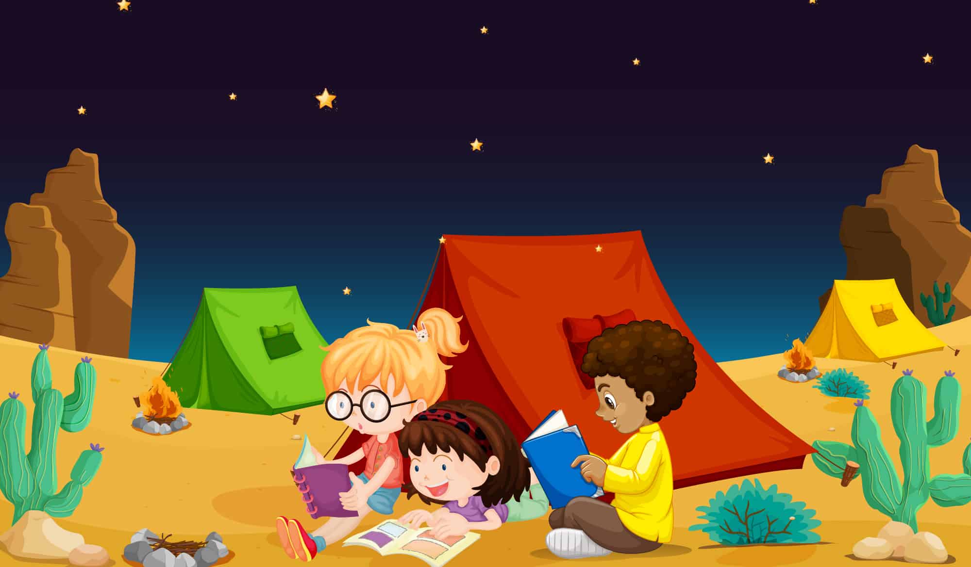 BookCamp 2020 Cabins - LoveReading